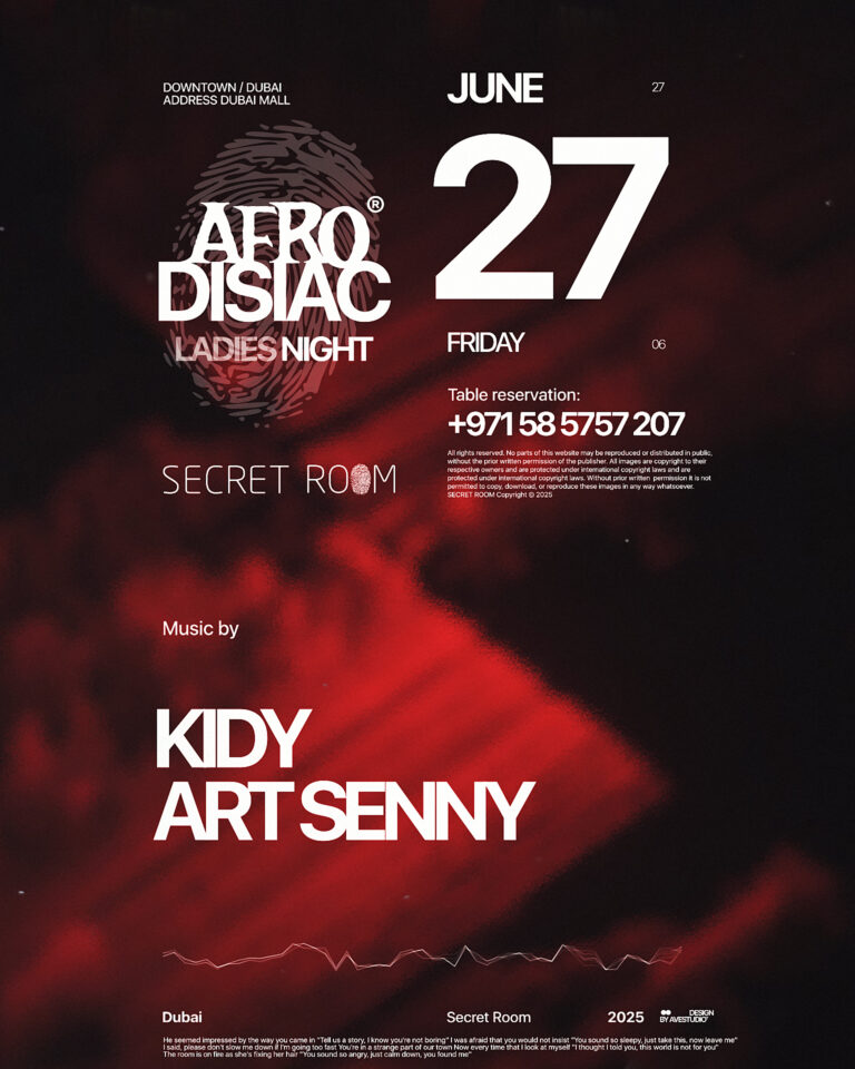 Secret Room Dubai - Best Nightclub in Dubai & Lounge